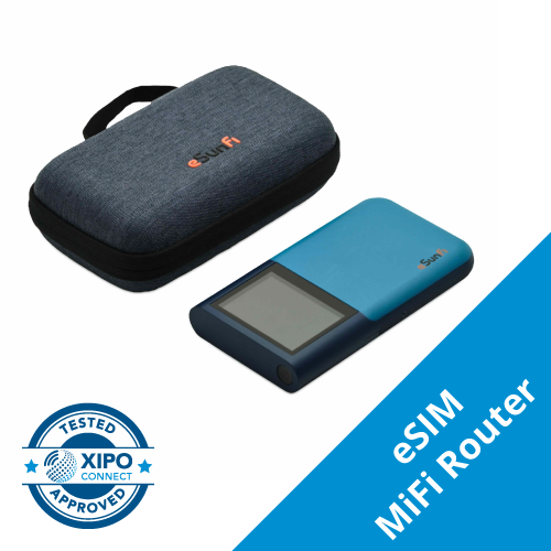 eSIM Mifi router kopen? 4G/5G mobiele Wifi | XIPO Connect